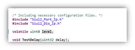 Howto Create A Blinking Led Application Project For S32g Using S32 Rtd No Autosar Nxp Community