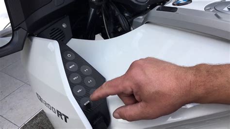 Bmw R1200rt Radio Aftermarket Usb Mp3 Audio System Youtube