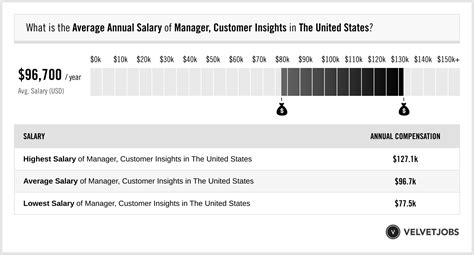 Manager Customer Insights Salary Actual 2025 Projected 2026 Velvetjobs