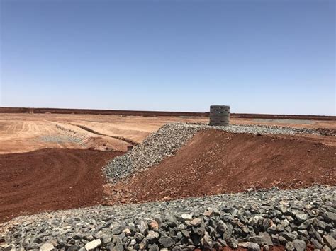 Decant Tower Completed On The Tailings Storage Facility Morella Corporation Limited