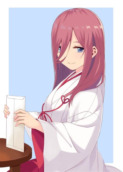 Nakano Miku Go Toubun No Hanayome Drawn By Kouta 34765766 Danbooru