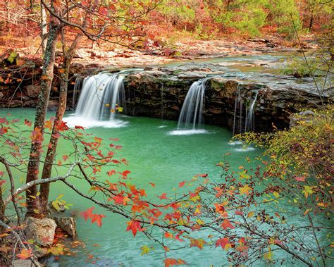 Falling Water Creek Falls In The Arkansas Ozark National Forest