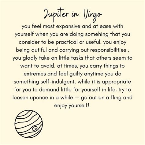 Jupiter In Virgo Astrology Sign