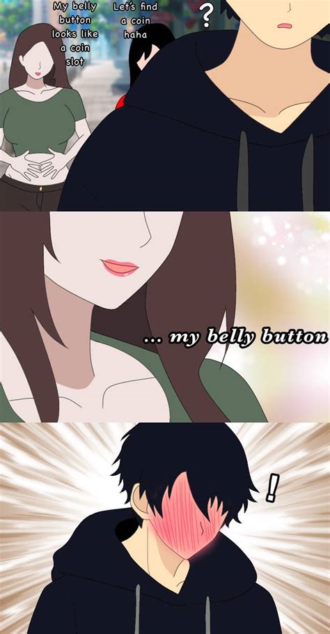 When I Hear A Girl Say Belly Button By Hornamoly On Deviantart