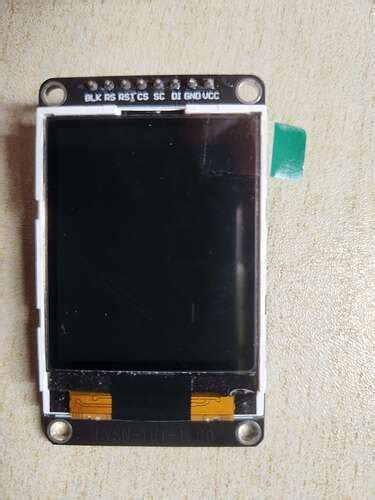 Need Help With Tft Display Pins And Arduino General Guidance