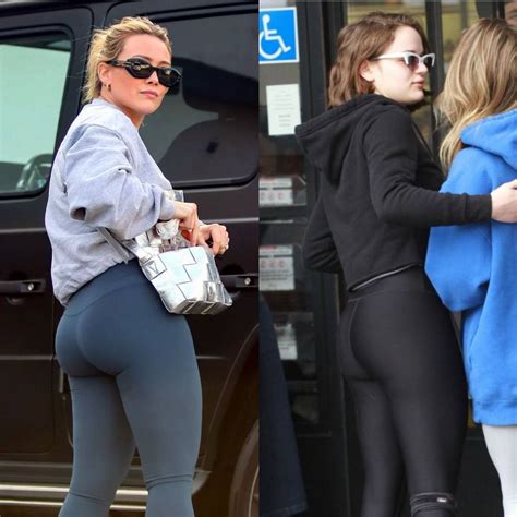 Yoga Pants Hilary Duff Vs Joey King Rcelebbattles