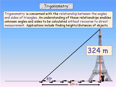 Trigonometry Is Concerned With The Relationship Between The
