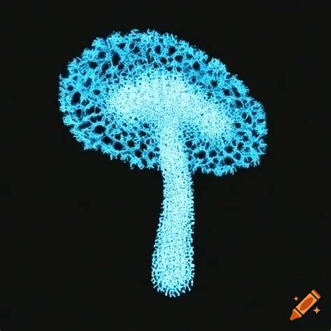 Neural Network Mushroom Sculpture On Craiyon