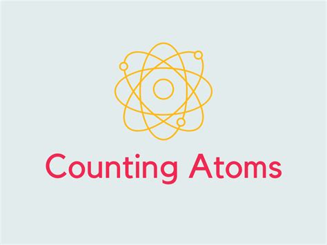 10 Best Counting Atoms Worksheets For Learning Atomic Structure The Teach Simple Blog