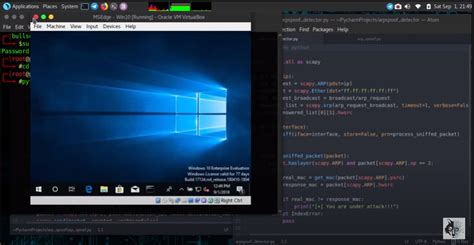 Arp Spoofer Detector For Linux And Windows Root ~