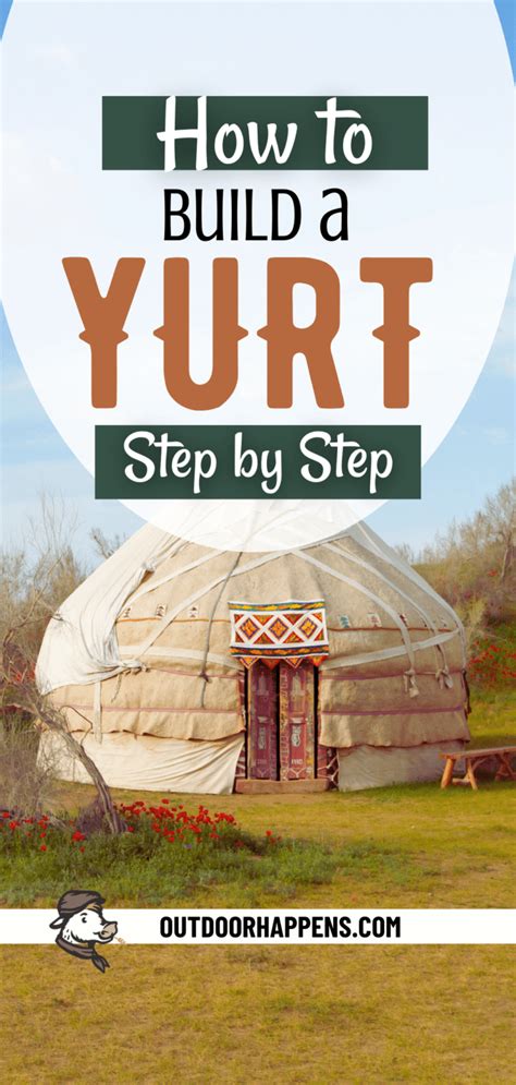 How To Build A Yurt Step By Step Materials Cost And DIY Kits Outdoor Happens Homestead