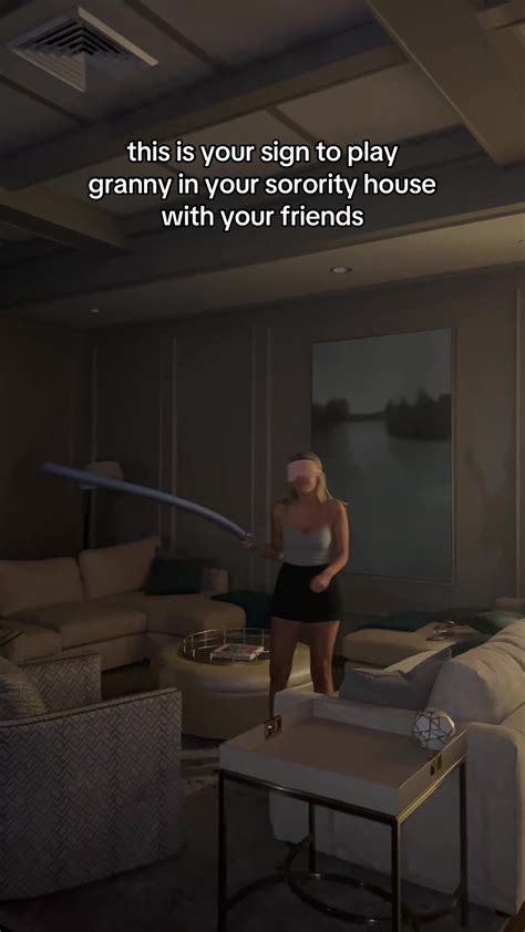 Play Granny Game In Your Sorority House Tiktok