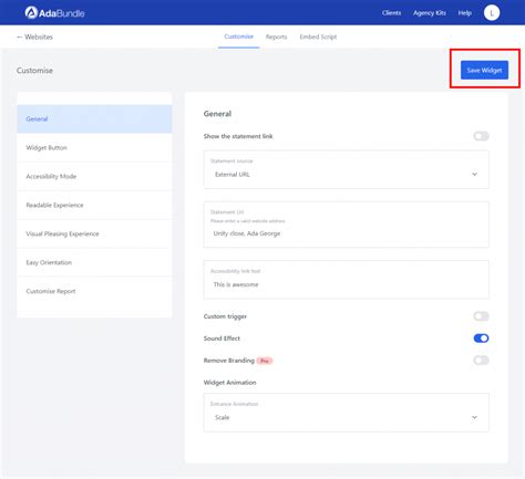 How To Remove Ada Bundle Branding Ada Bundle Support