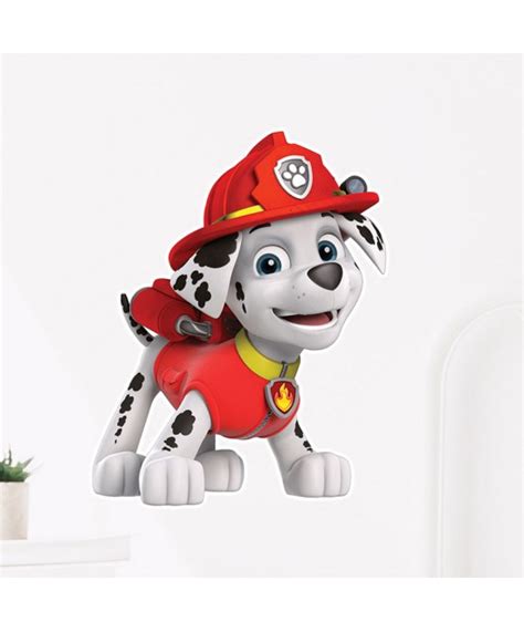 Детски стикери за стена Пес Патрул Маршал —