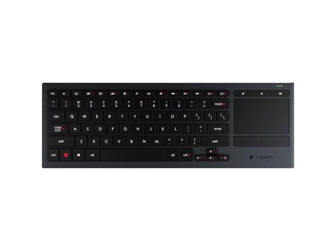 Logitech 920 007182 K830 Illuminated Living Room Wireless Keyboard