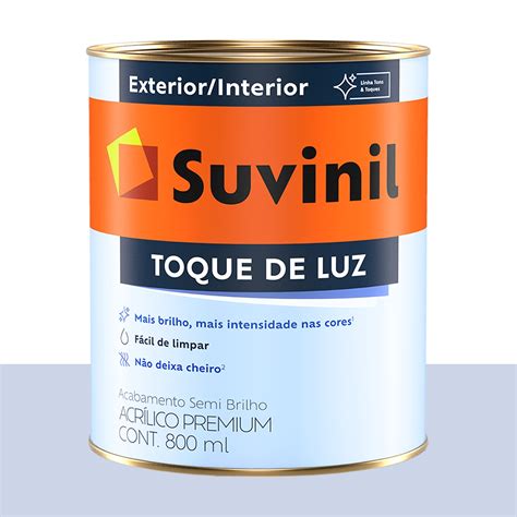 Tinta Acrílica Semi Brilho Suvinil Lua Azul 800 Ml Loja Online Sa Tintas