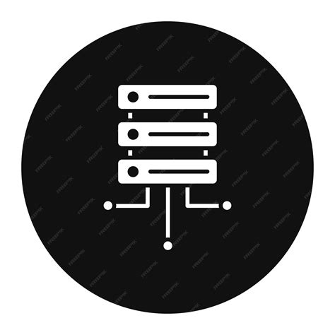 premium vector database network vector illustration