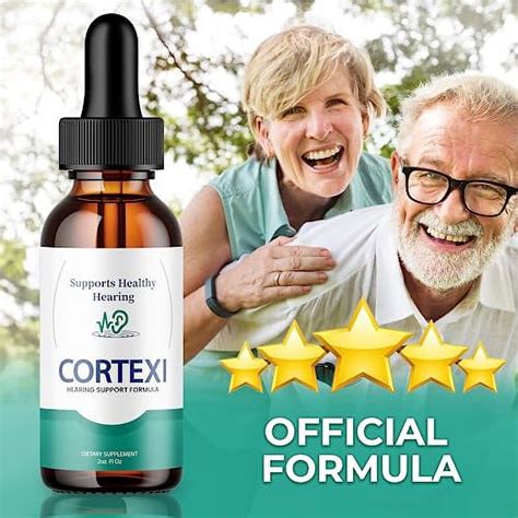 3 Pack Cortexi Ear Drops Official Formula Cortexi Tinnitus Treatment Cortexi Hearing