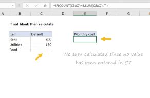 Return Blank If Excel Formula Exceljet