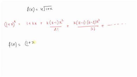 SOLVED Using A Binomial Series In Exercises 21 26 Use The Binomial