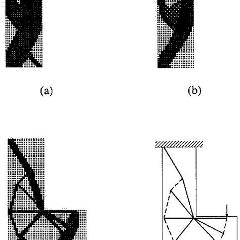 Optimization History Of Strut And Tie Model In Corbel A Topology At Download Scientific