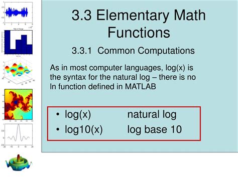Ppt Built In Matlab Functions Chapter 3 Powerpoint Presentation Free