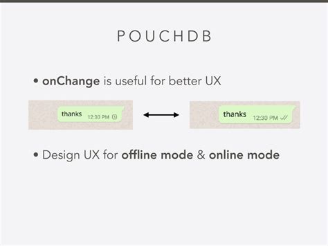 Dealing With Data Offline In Web Apps Speaker Deck