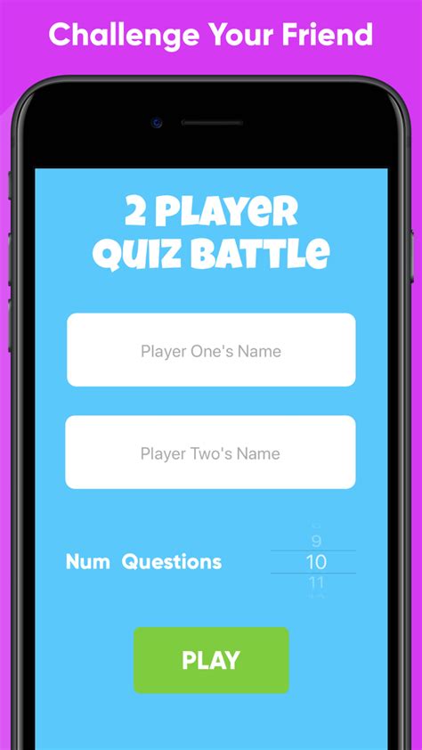 Iphone 용 2 Player Quiz Battle Game 다운로드