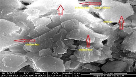 A The Mica With Unaffected Edges Chlorite In The Form Of Download Scientific Diagram