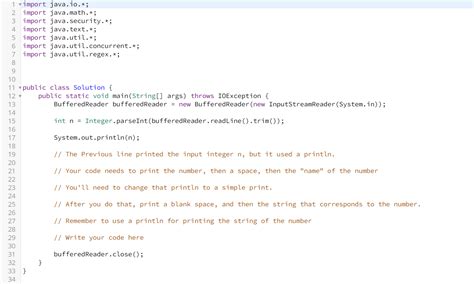 Solved Input An Integer Output The Integer Then A Blank Chegg Com
