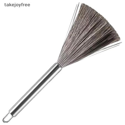 [takejoyfree] 304 Stainless Steel Pot Brush Cleaning Brush Multi