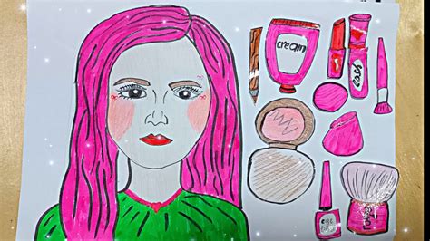 Paper Diy Makeup Tutorial My Paper Dyi Makeup ASMR Asmr Paper Play Asmr YouTube