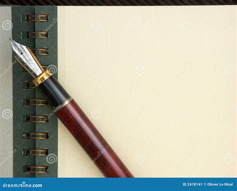 Note Pad Pen And Copy Space Stock Image Image 2478141