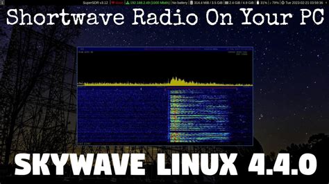 Live Linux With Cool Kiwisdr Clients R Shortwave