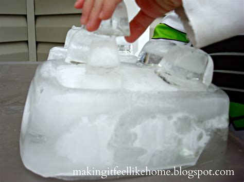 Making It Feel Like Home Ice Blocks Take
