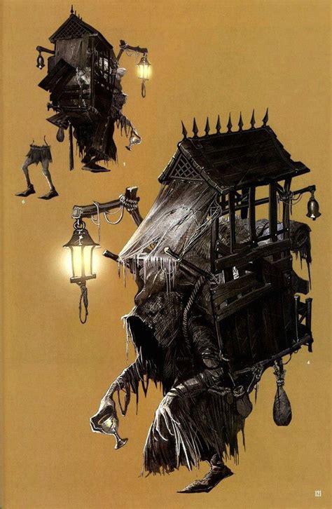 Pin By Josh Artis On Rokugan Yokai Creature Concept Art Dark Fantasy