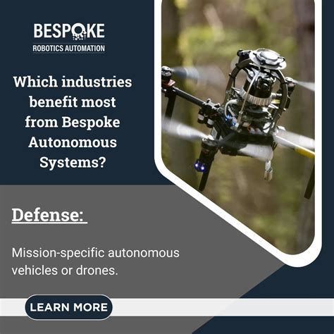 Autonomoussystems Defensetech Innovation Drones Smarttech… Bespoke Robotics And Automation