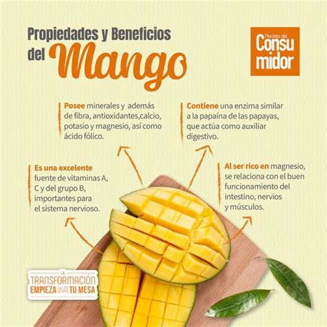 Cuáles son los beneficios de comer mango según la Profeco Infobae