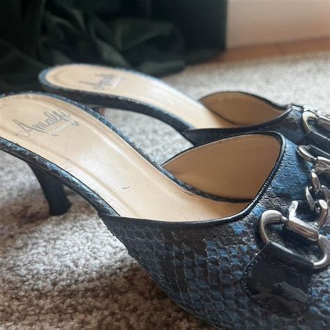 Amalfi By Rangoni Python Kitten Heels Gem