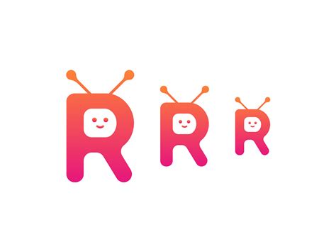 Letter R Robot Logo Design Artificial Intelligence On Behance