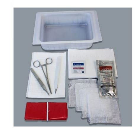 Incision And Drainage Procedure Tray Ea