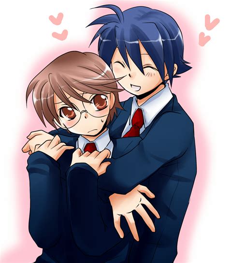 Itou Makoto And Ashikaga Yuuki Cross Days Drawn By Takanon