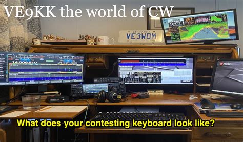 Contesting Keyboard Setup For Cw Operators The Dxzone