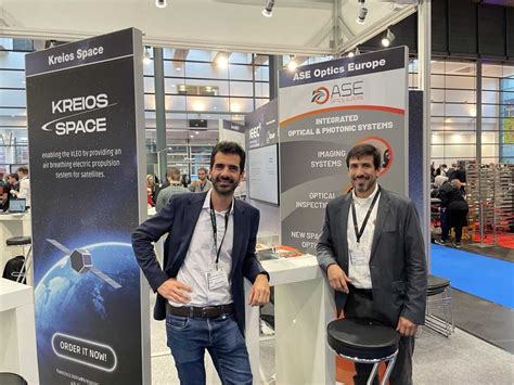 Second Day Of The Space Tech Expo Europe 2023 Fair Ase Optics