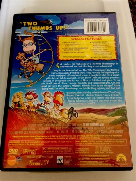 The Wild Thornberrys Movie Dvd
