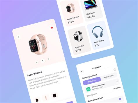 E Commerce App Ui Design On Behance