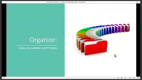 Outlook Folders Subfolders And More Oh My Youtube