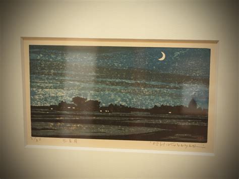 小さな美術館 季とき 小林春規 木版画展 はじまりました