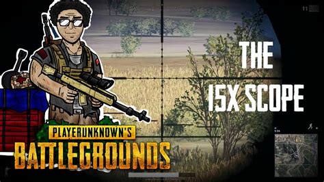The 15x Scope Battlegrounds Youtube