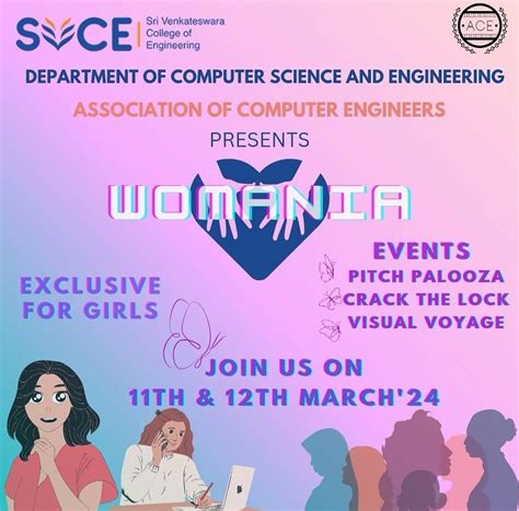 Association Of Computer Engineers Ace Svce On Linkedin Svce Ace Womensday